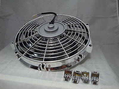 12 INCH LOW PROFILE CHROME HIGH PERFORMANCE THERMO FAN S1 – DSM Motorsport