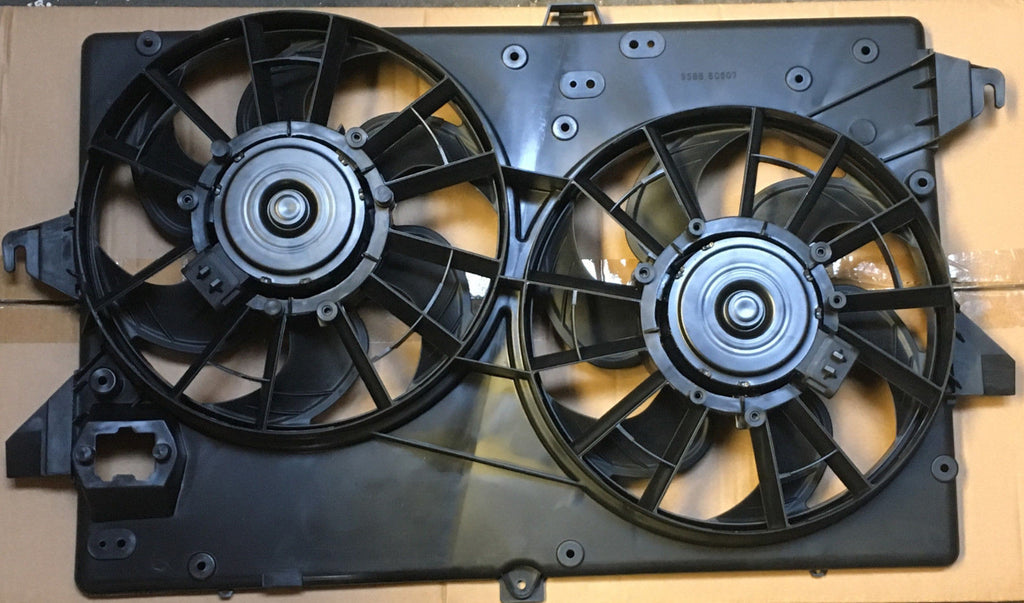 TWIN HQ-HJ-HX-HZ-WB Holden Twin Shrouded Thermo Fan Include Thermostat ...